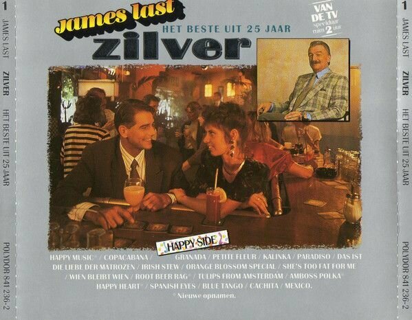 James Last. Zilver - Het Beste Uit 25 Jaar (EU, Polydor, 841 236-2, 1989) 2CD