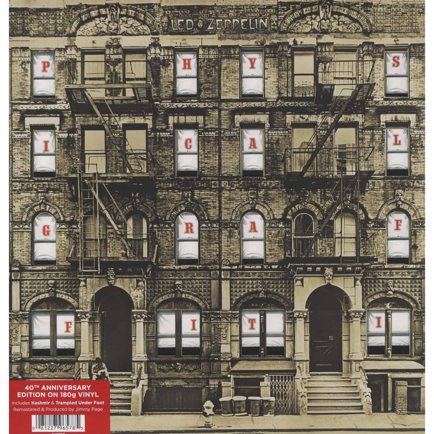 Led Zeppelin. Physical Graffiti (EU, Swan Song, 8122796578, 2015, 180g, винил) 2LP