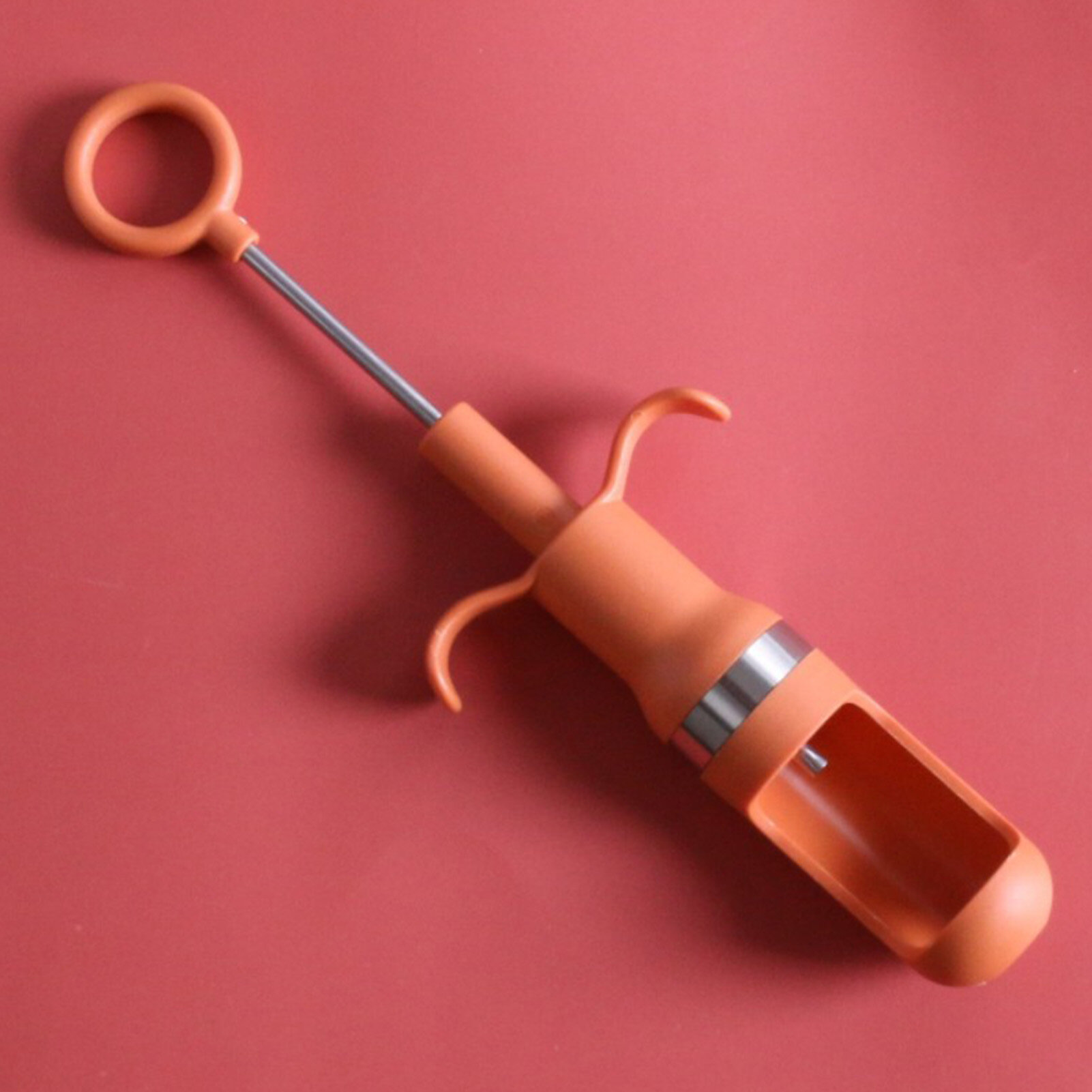 Красные финики, мармелад, многофункциональный портативный мармелад, для удаления фруктовых сердцевин, для груши, вишни, мармелад, красный финик, оранжевый