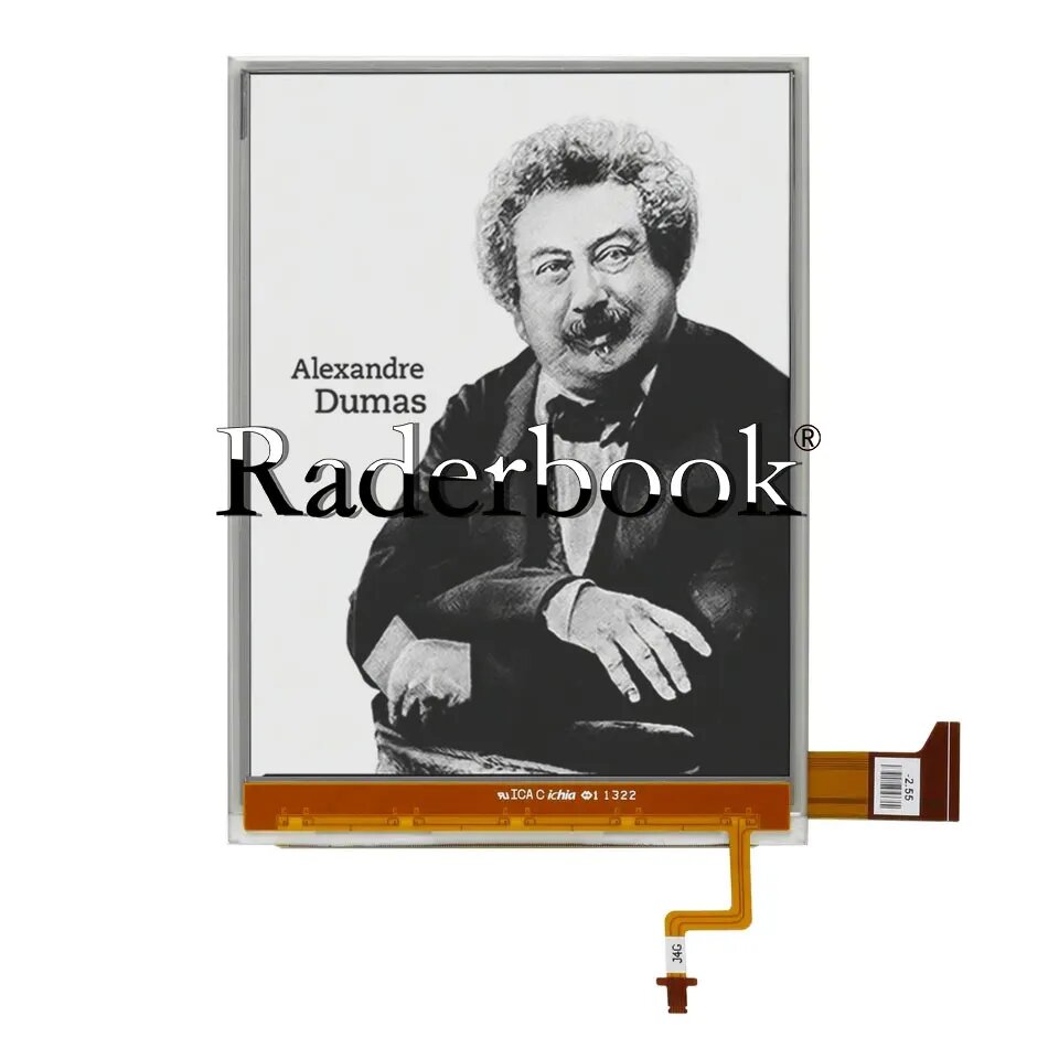 Планшетный ЖК-дисплей RaderBook 6 дюймов для Onyx boox caesar 2 II, Caesar 3