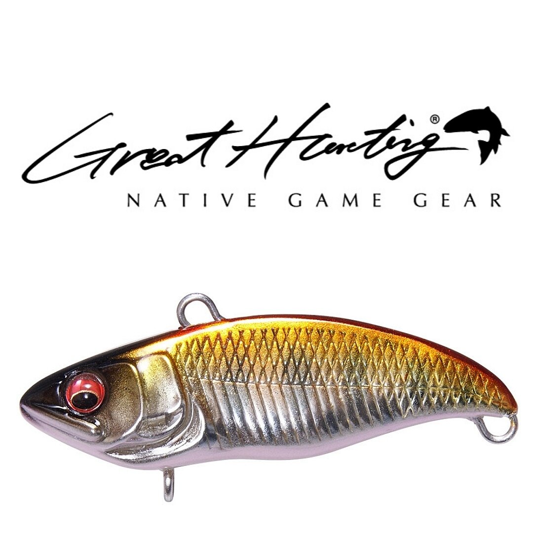 Воблер (виб) Megabass GH-Vib38 (38мм, 3.7гр, тонущий) - M RED STREAM