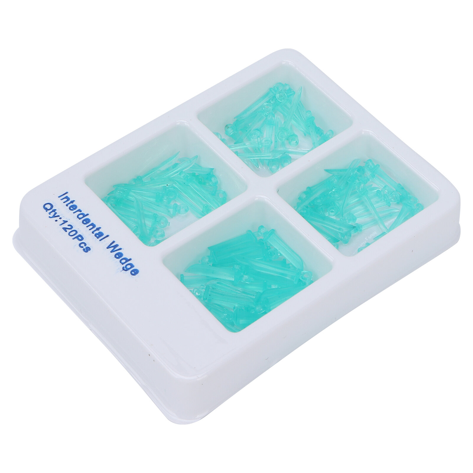 120 шт./кор. межзубные клинья, одноразовые стоматологические фиксирующие клинья с отверстием, стоматологические принадлежности