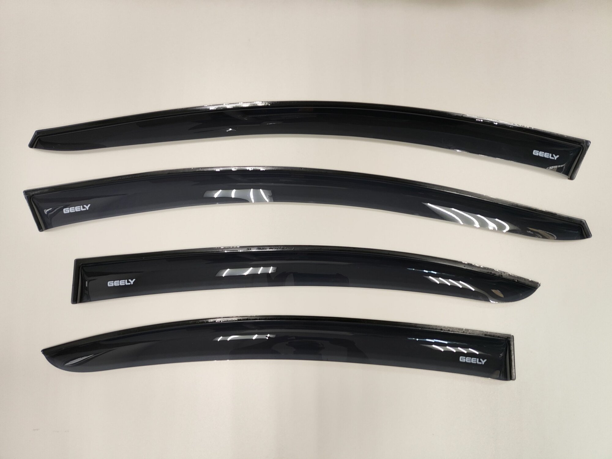 Дефлекторы окон Geely Emgrand EC7 [1.5 16V 5MT седан] GA1232EC7SD