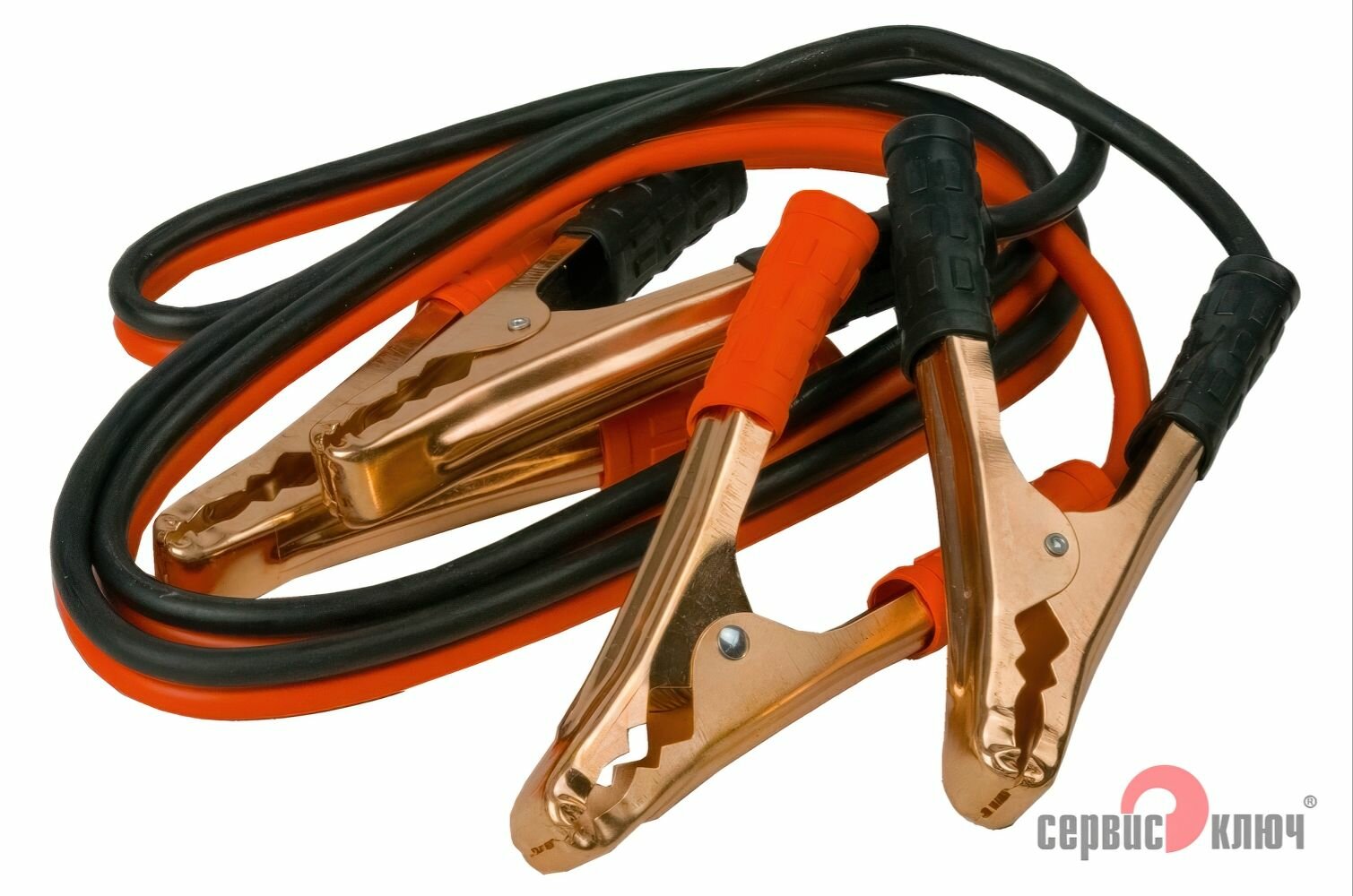 Стартовые провода прикуривания 500 А 2.5 м 73113 сервис ключ