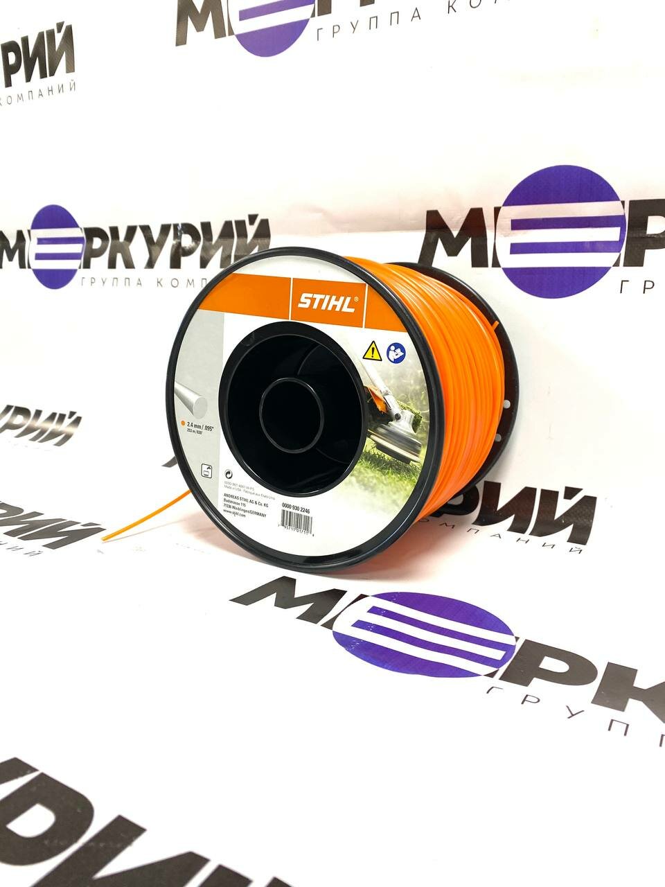 Леска для триммера/мотокосы STIHL 2.4 мм, бобина 253 м (круглое сечение)