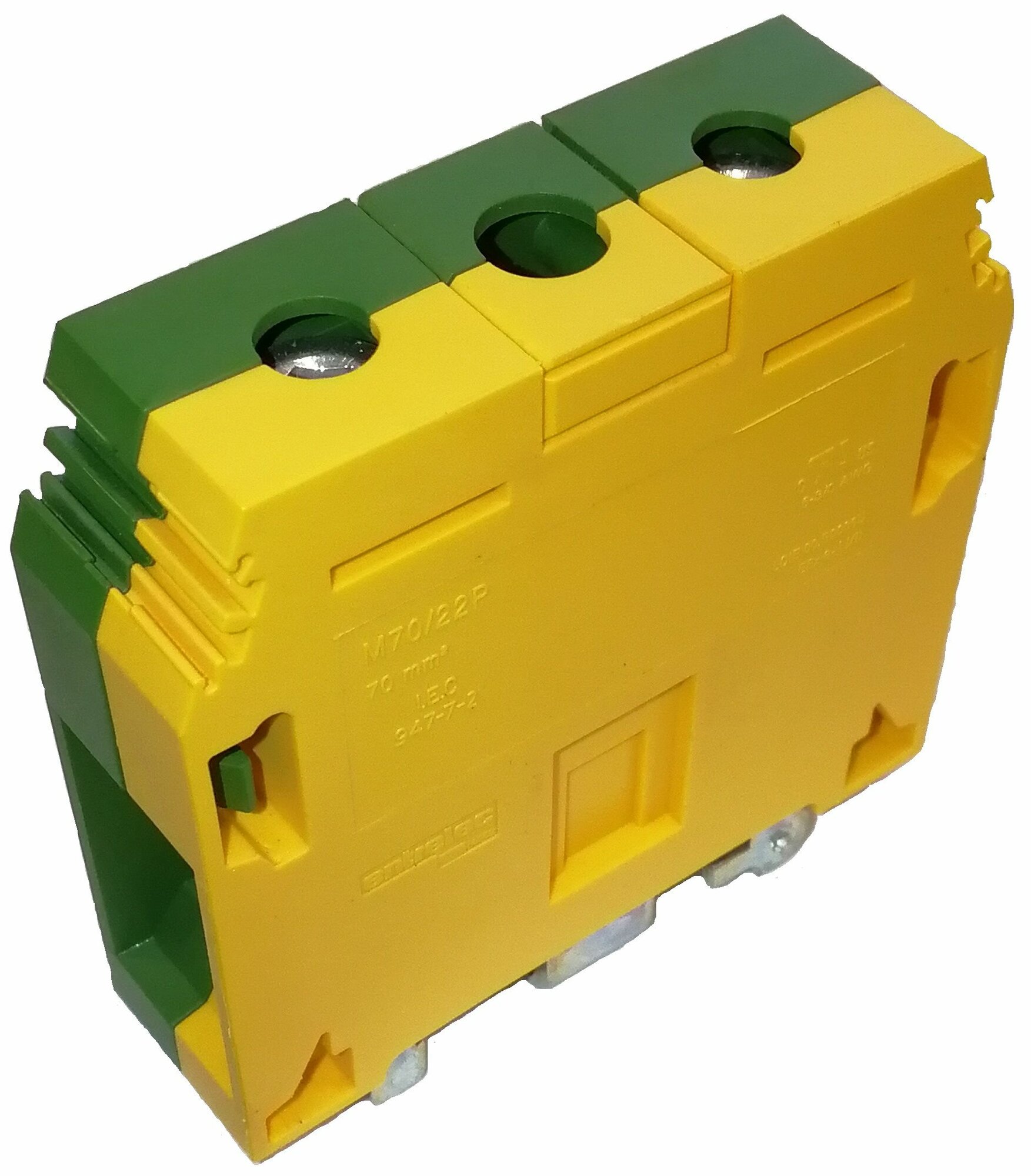 Клеммник TE-Entrelec (ABB) D70/22 70мм. кв. 192А 1000В желто-зеленый 1SNA400772R1300