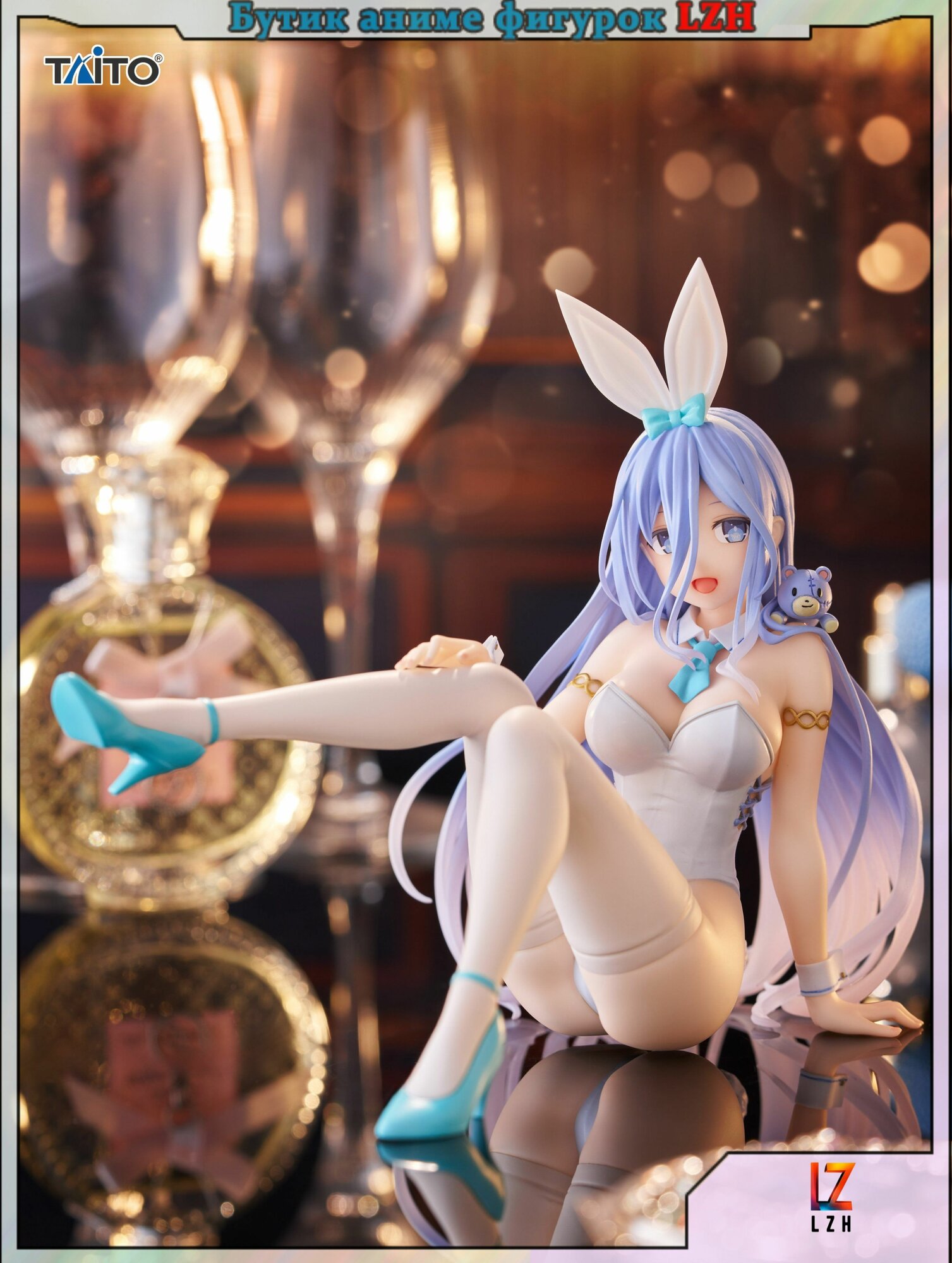 Аниме Фигурка TAITO Desktop Cute Figure Takamiya Mio(Bunny) из Рандеву с жизнью"Date A Live" 13cm
