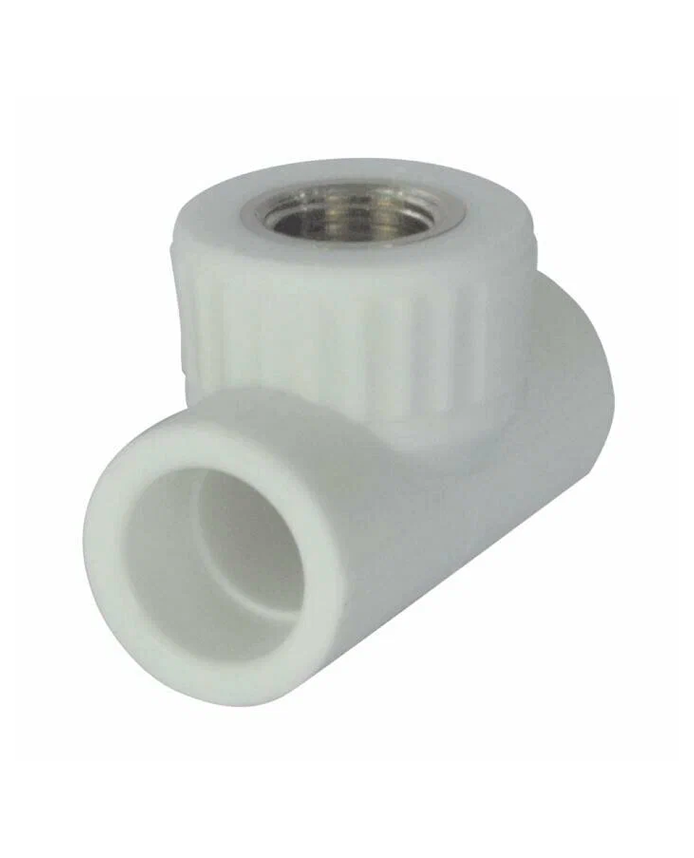 Тройник PP-R комбинированный белый Дн 32х1" ВР VALFEX 10127032