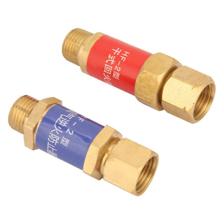 Кислородный обратный клапан, блок огнепреградителя, кислород