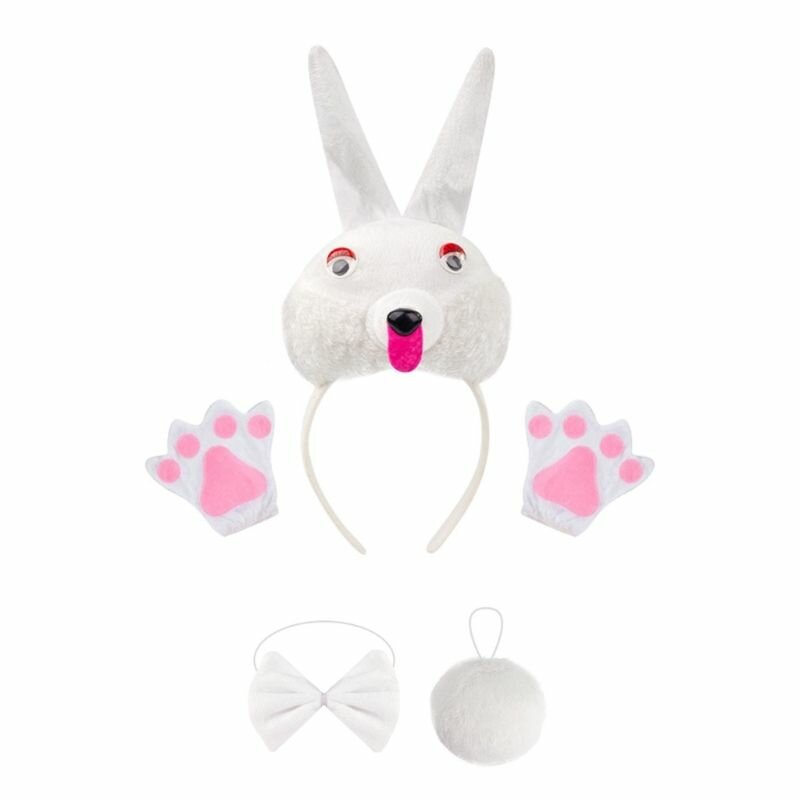 Костюмы кроликов на Хэллоуин для девочек