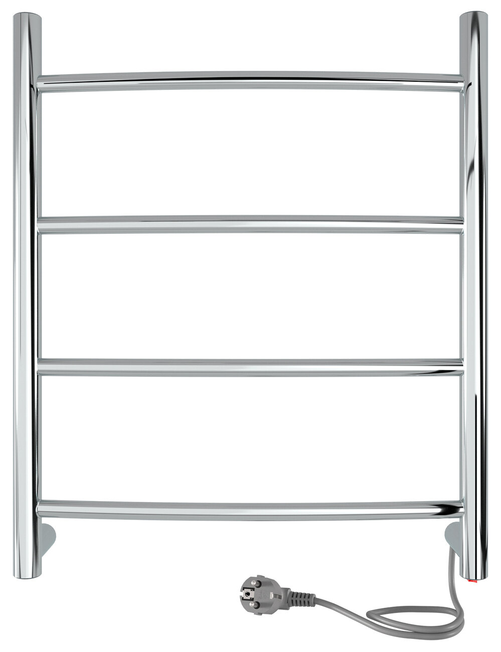 Электрический полотенцесушитель Indigo Arc, без полки, хром (LCAE50-40R)