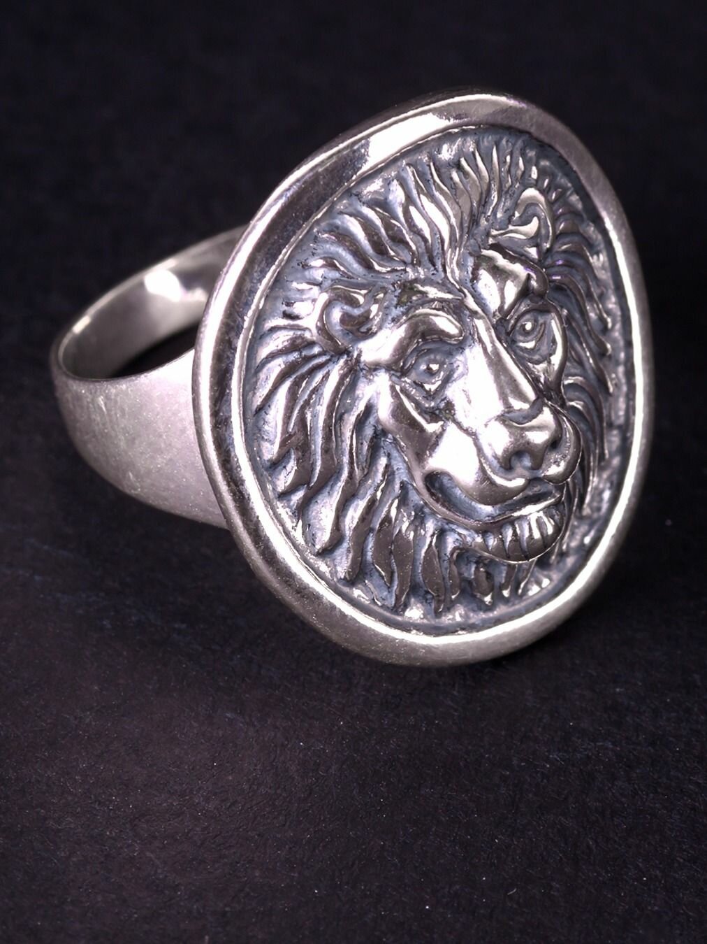 Печатка, серебро, 925 проба, чернение