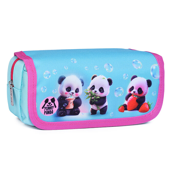 Пенал deVENTE 20,5x9,5x7 см, на 40 предметов, на молнии