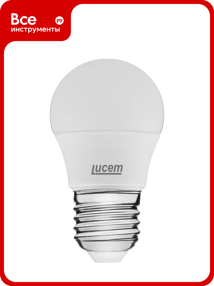 Светодиодная лампа Vesta Electric lucem lm-lbl 5w 3000k e27 FLLBL052730L