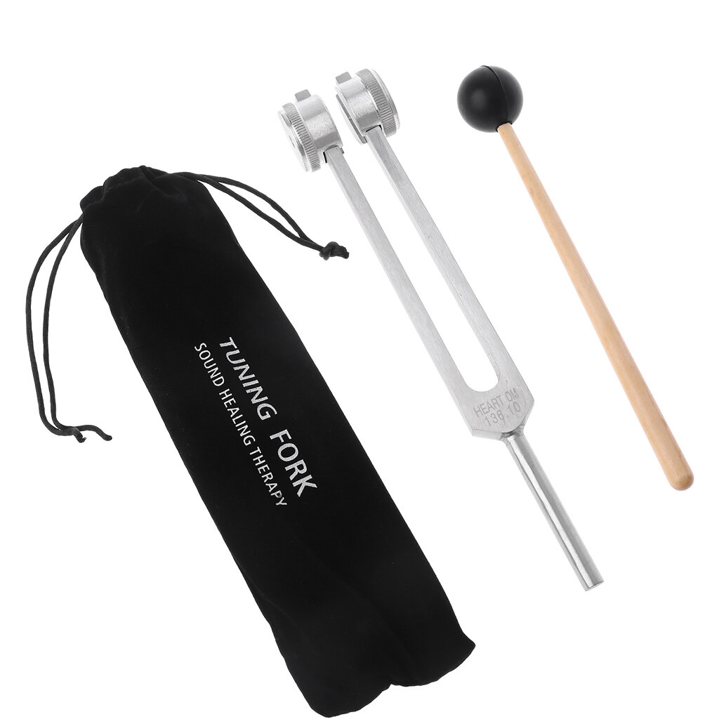 Камертон OM136.1 с молотком и бархатной втулкой