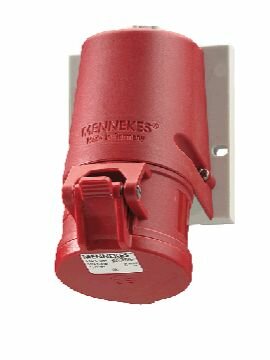 Розетка настенная 16А 3Р+N+E IР44 400В 31 MENNEKES