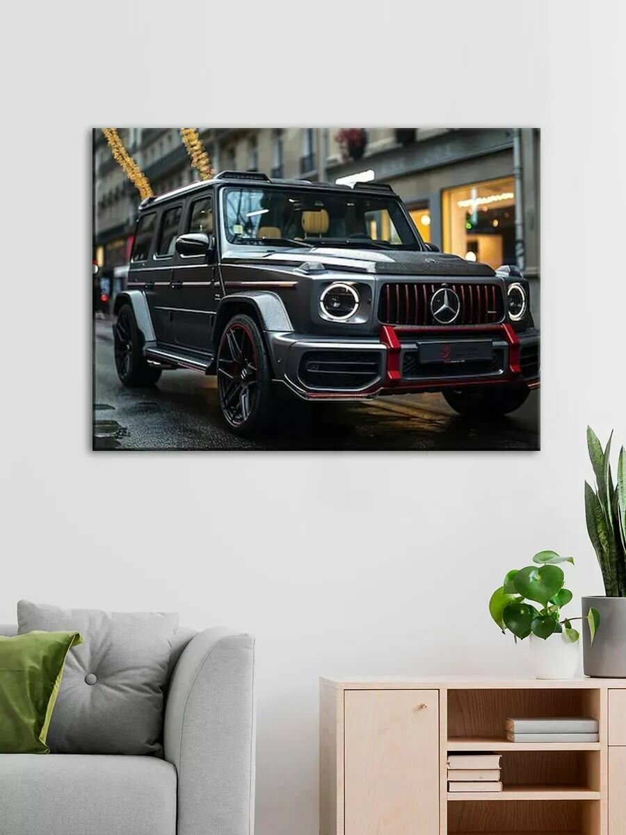 Картина на стену "Mercedes-Benz", 40х30 см