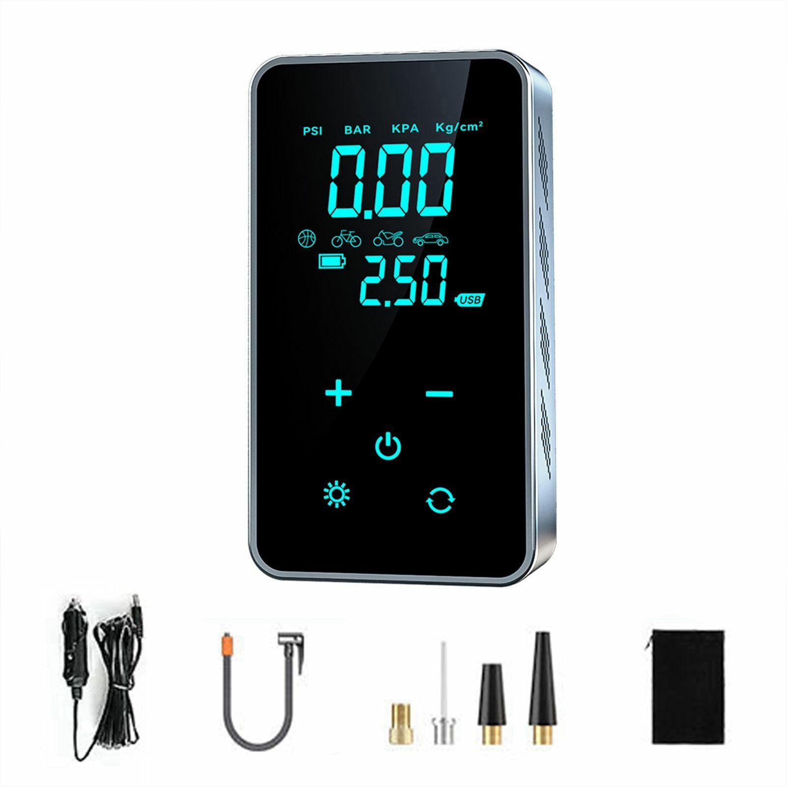 Автокомпрессор с сенсорным экраном ST-9616A