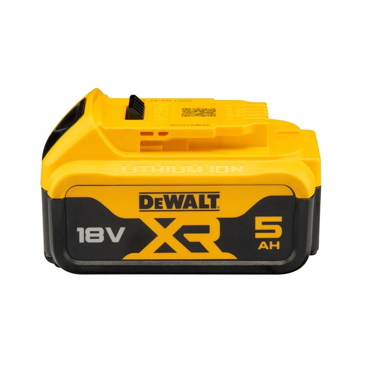 Аккумулятор Dewalt DCB184, LiIon, слайдерный, емкость 5 Ач, 18В