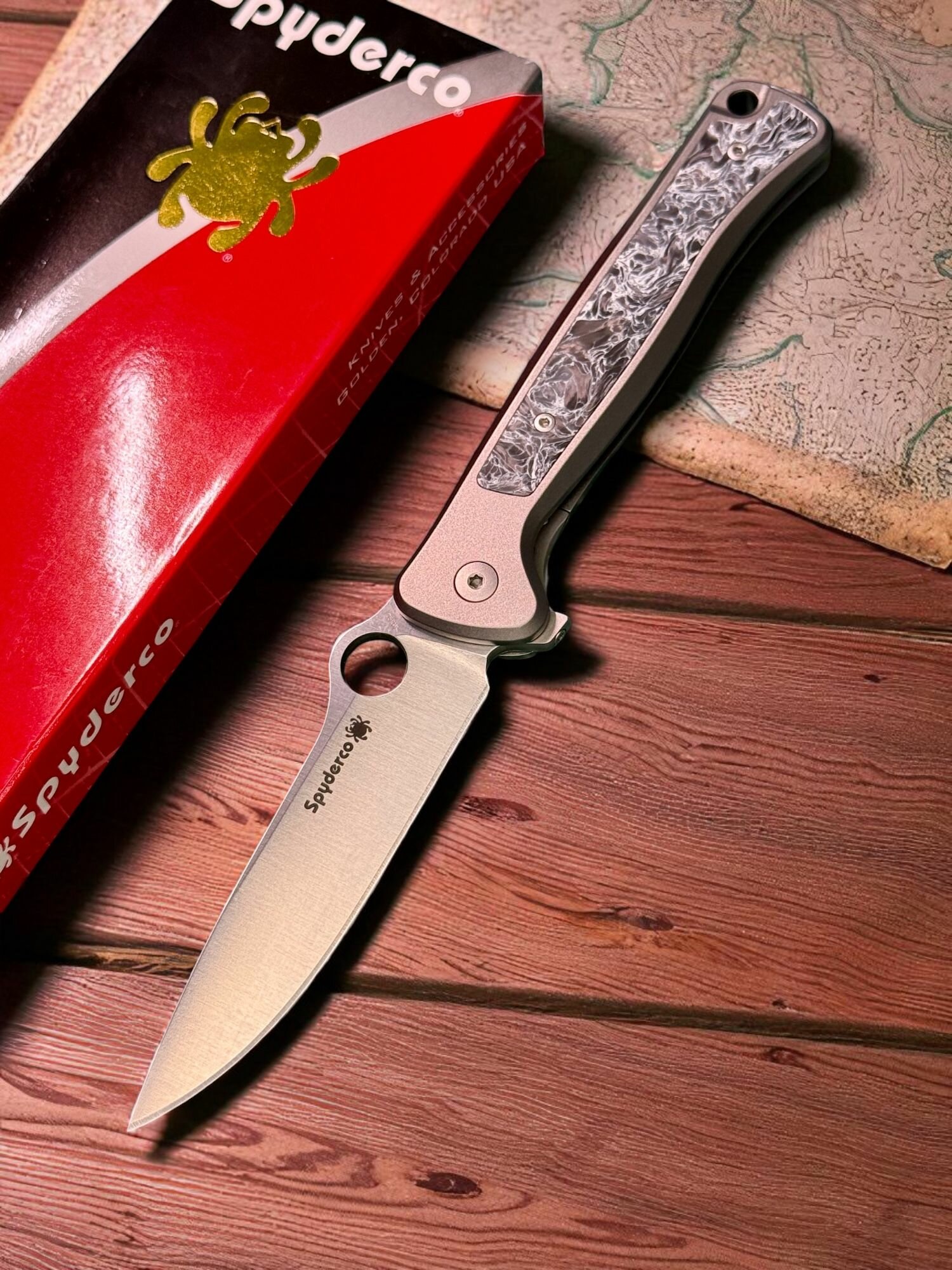 Нож складной Spyderco SC271TIP Slym