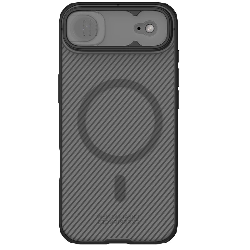Nillkin iPhone 17 Air, черный, Magsafe, Cleart black