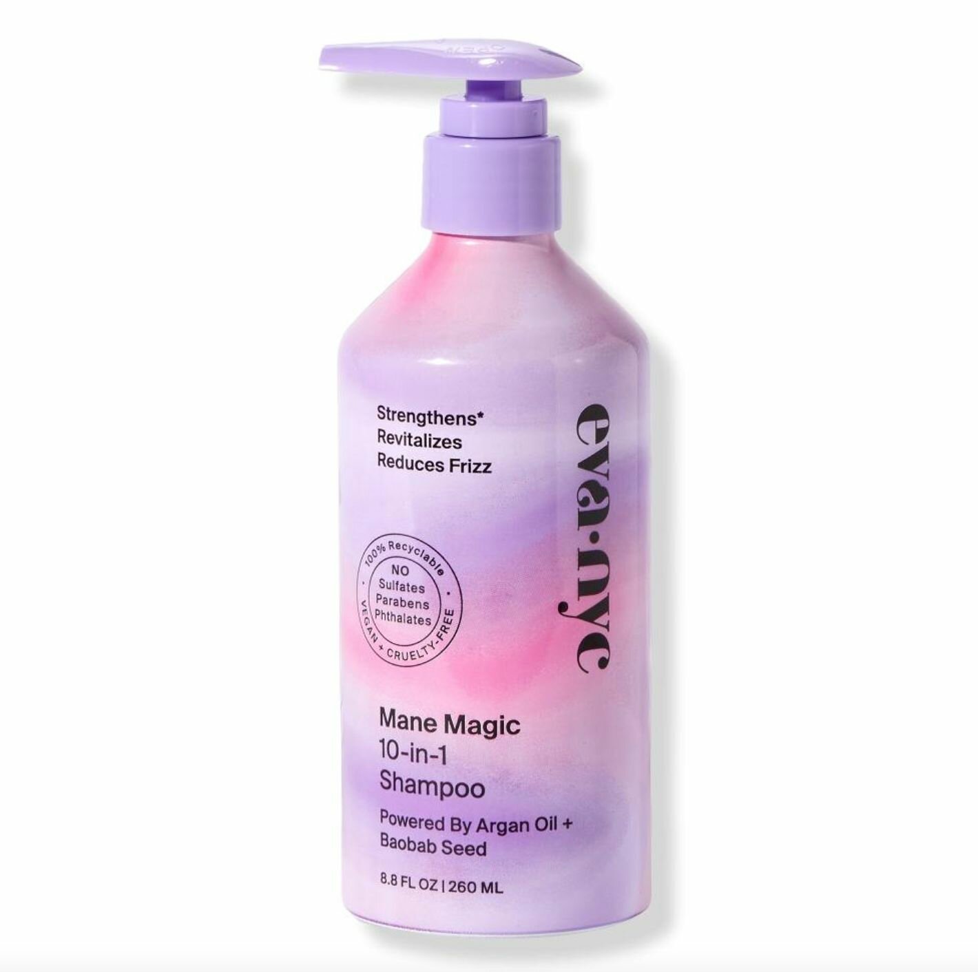 Eva Nyc Бессульфатный шампунь для волос Mane Magic 10 в 1