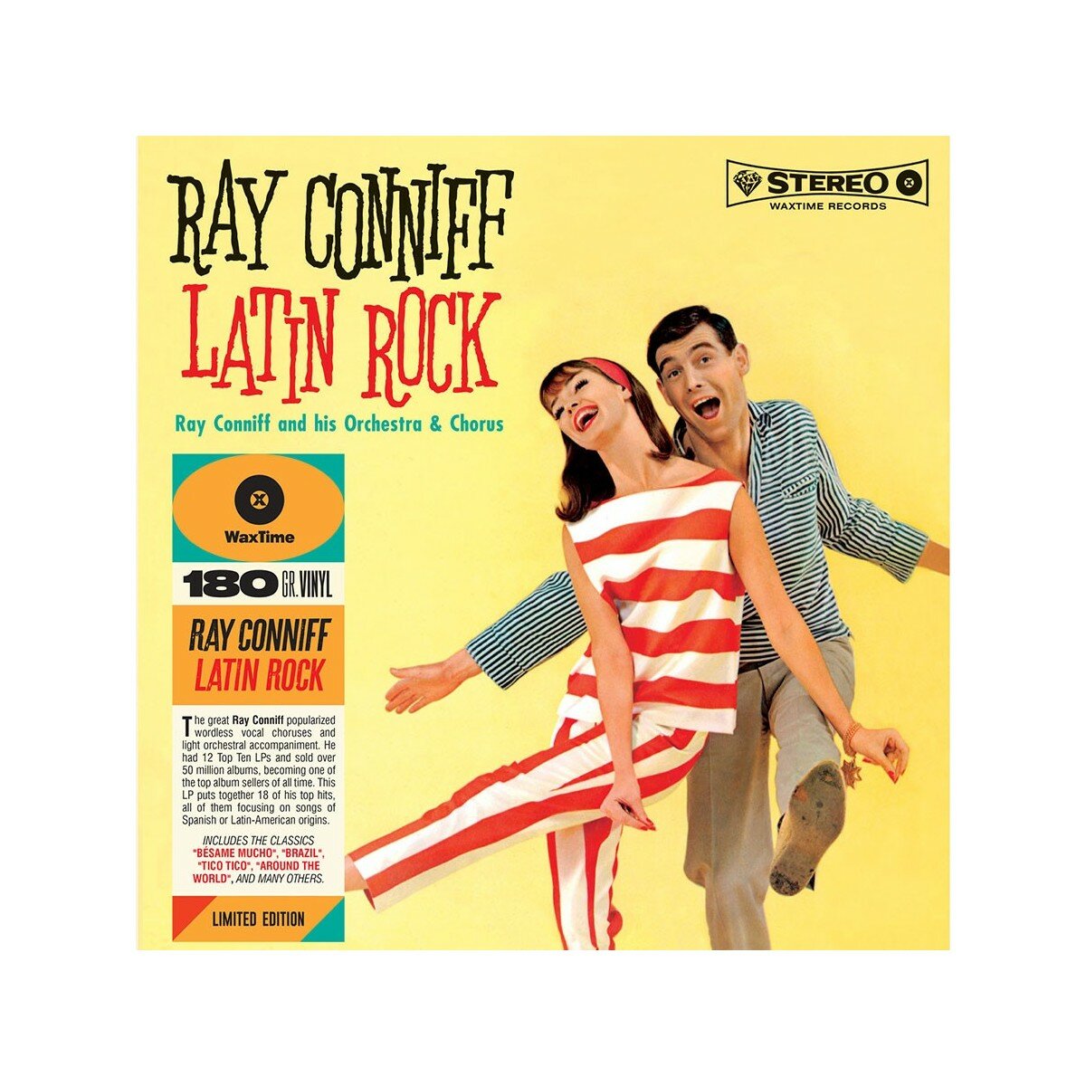 Пластинка Ray Conniff "Latin Rock" LP (LTD) NEW
