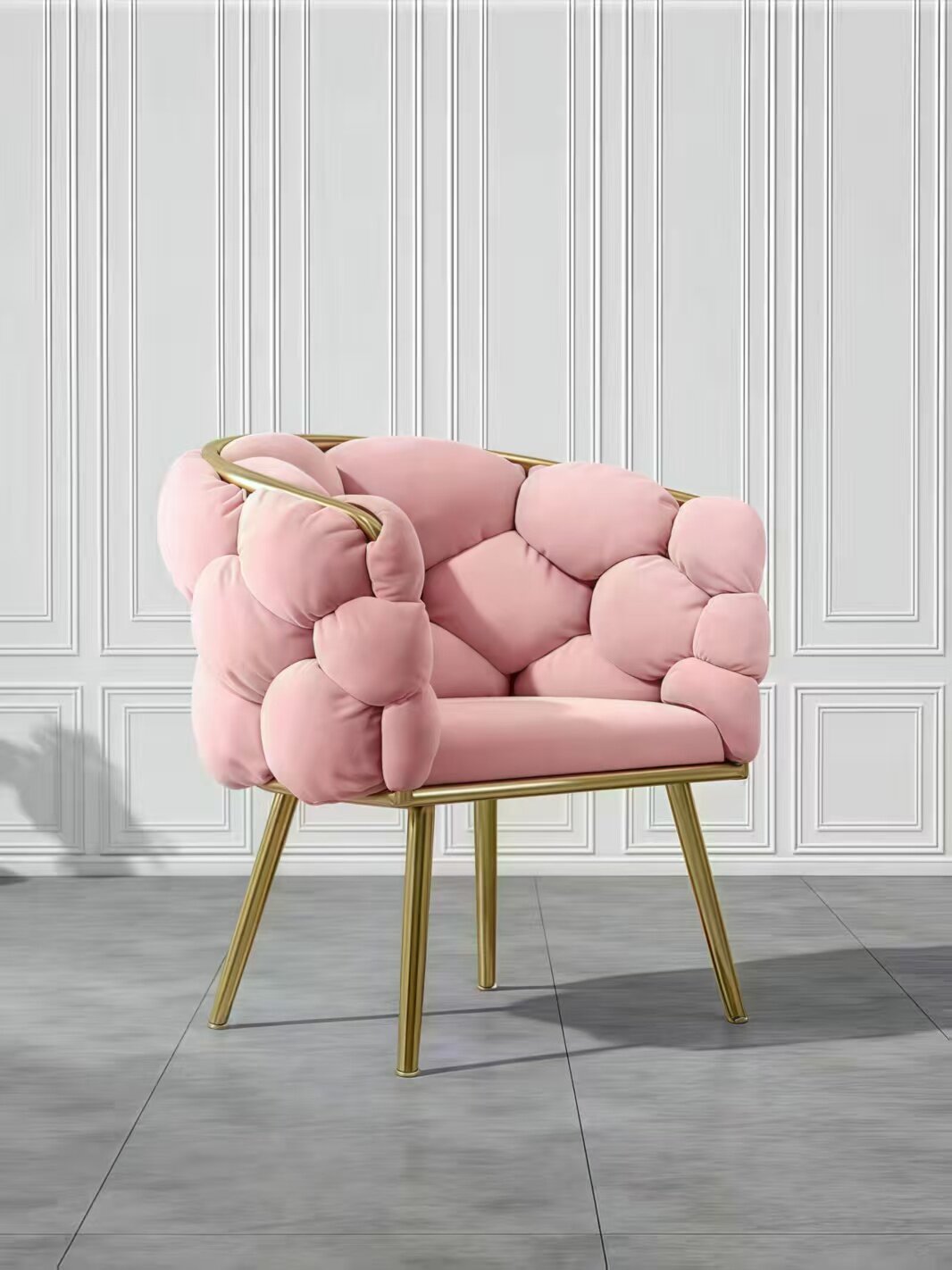 Туалетный столик, стул для спальни/стул для маникюра с пузырьками/кресло EclecticHaven