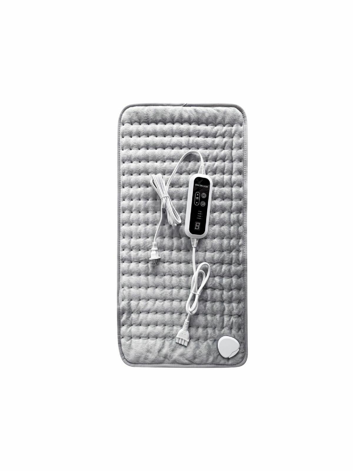 Электрогрелка, Термостат с цифровым дисплеем, грелка, зимнее электрическое одеяло европейского стандарта 230 В-серебристый