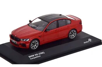 Модель коллекционная bmw m5 f90 competition red metallic / бмв м5 красный