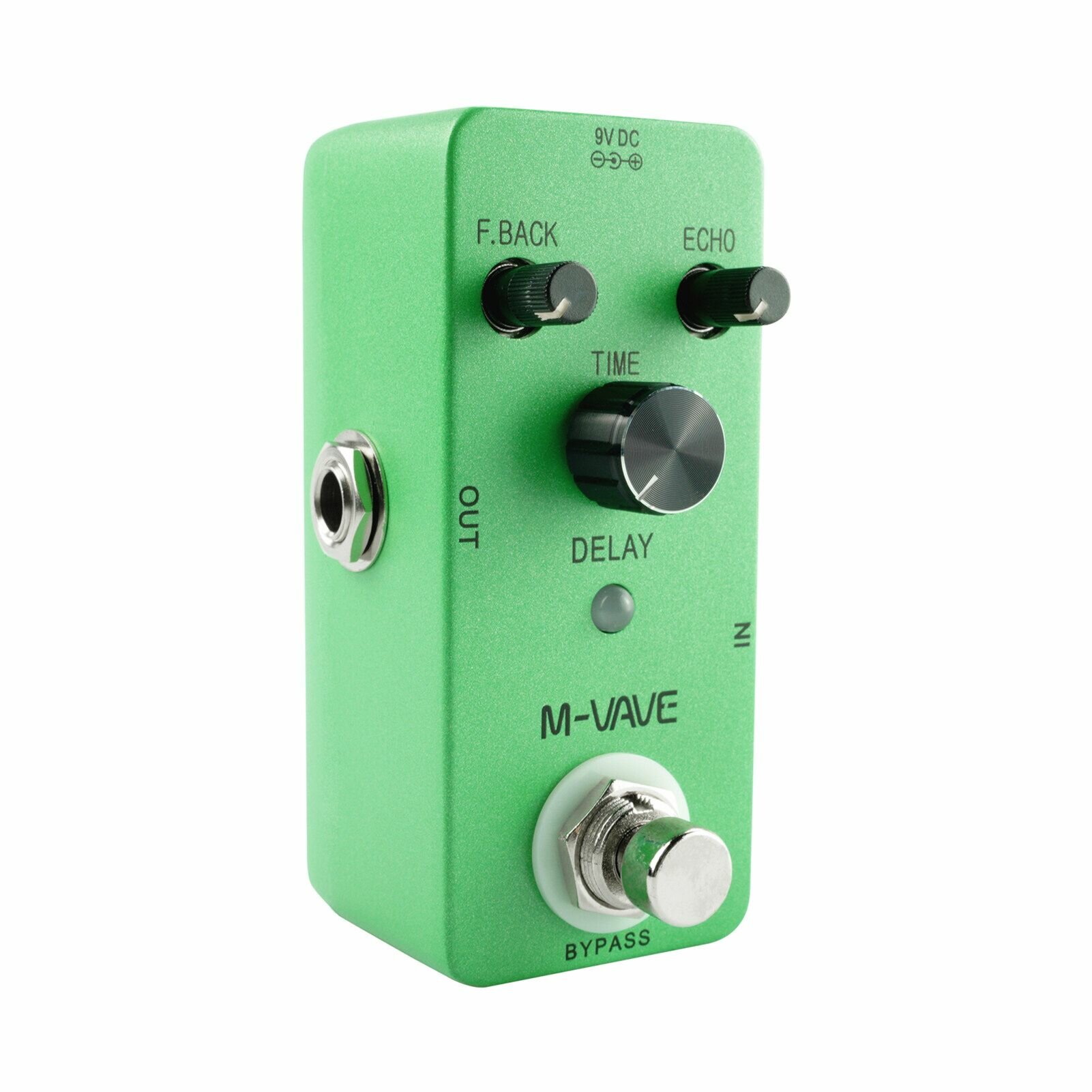 M-VAVE DELAY Аналоговая классическая педаль эффектов для гитары Delay Echo, цинк