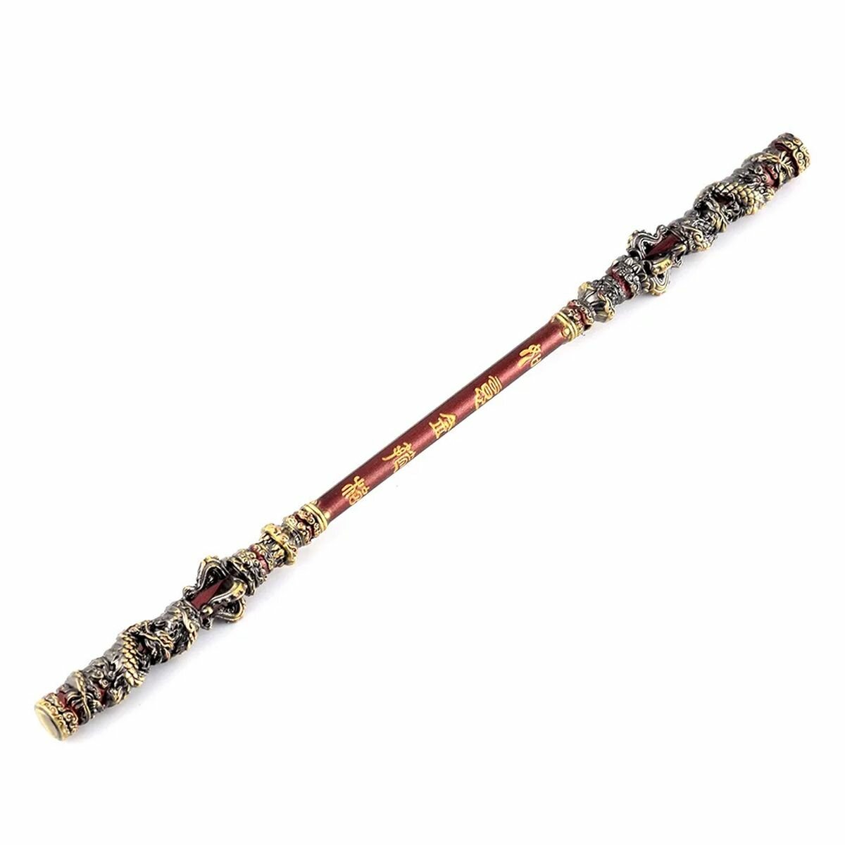 22 см металлическая фигурка Сунь Укуна из цинкового сплава с подставкой