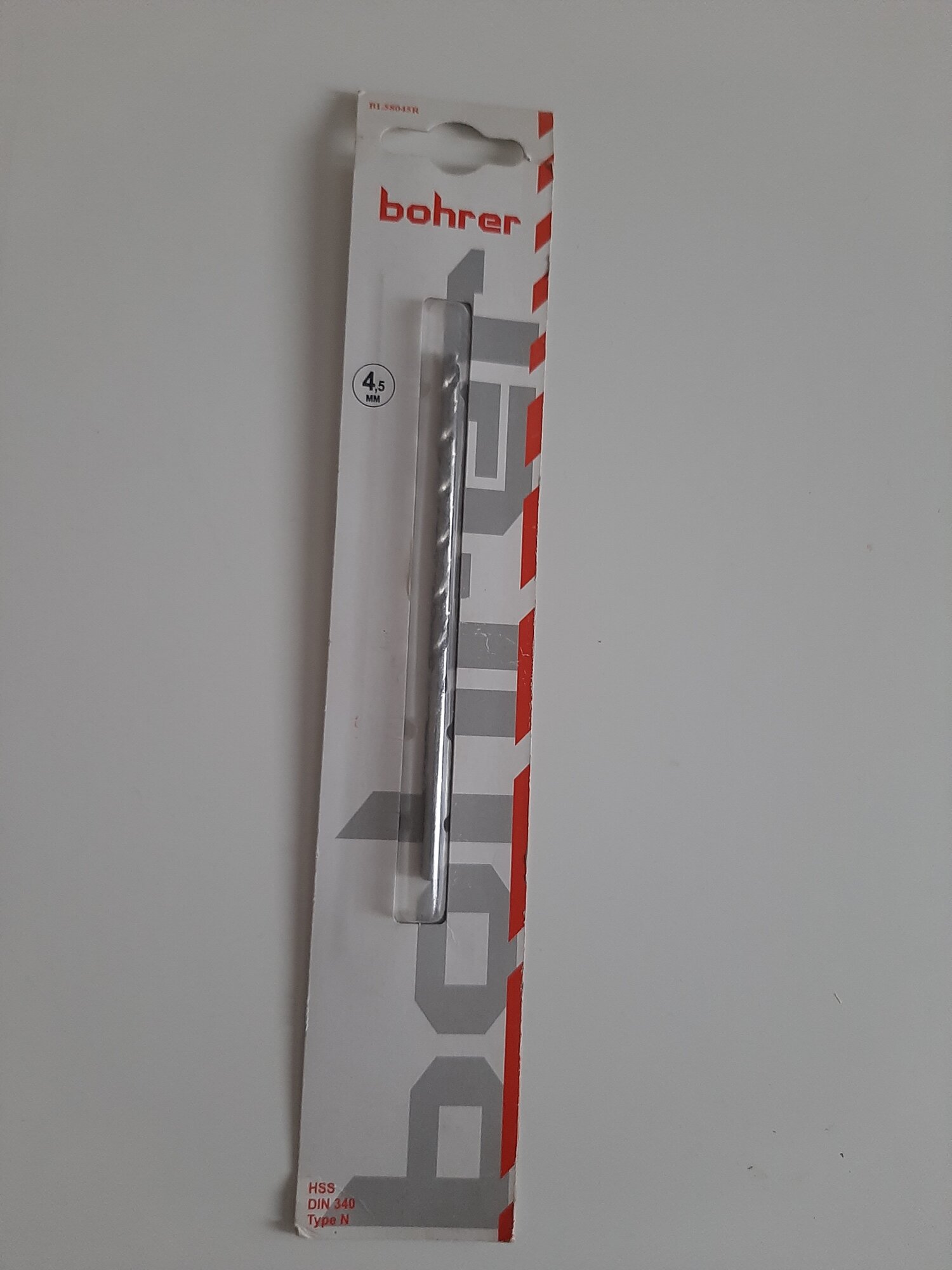 Свело BOHRER удлиненное, по металлу, диаметр 4,5мм, длина 85-125мм