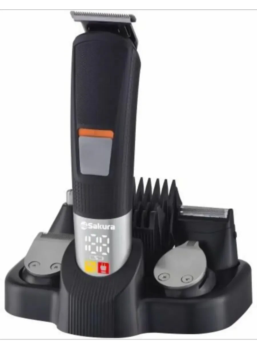 Набор для стрижки волос SA-5184B 5Вт с подставкой