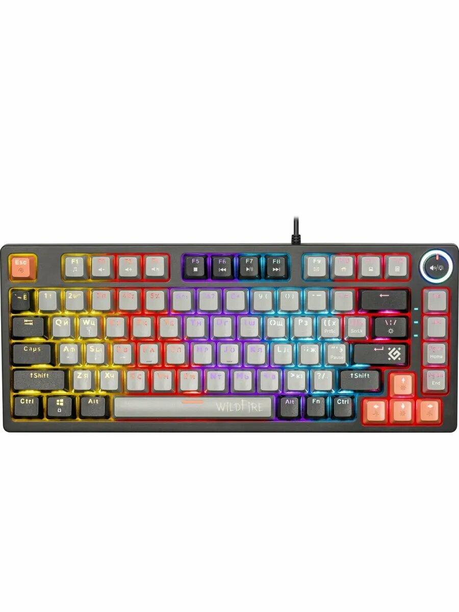 Клавиатура проводная игровач Wildfire GK-213 RU подсветка