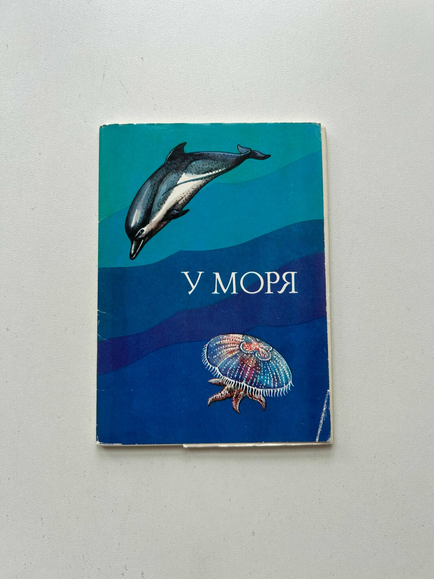 Набор открыток У моря . Художник З. Воронцова. Полный комплект из 16 открыток. Издание 1979 года