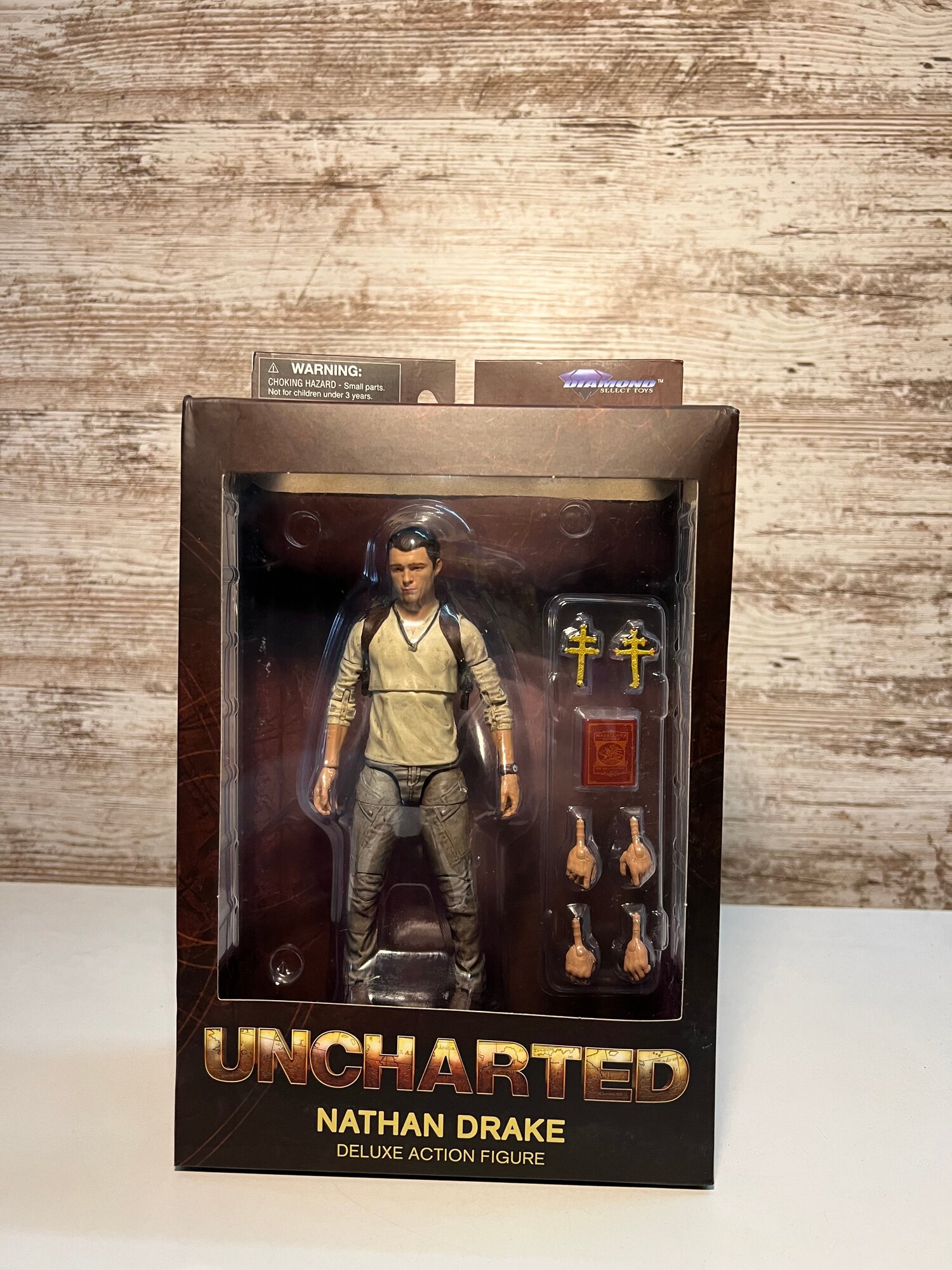 Фигурка Нейтан (Натан) Дрейк, Анчартед, Uncharted Nathan Drake, 18 см от Diamond select , Deluxe Action Figure