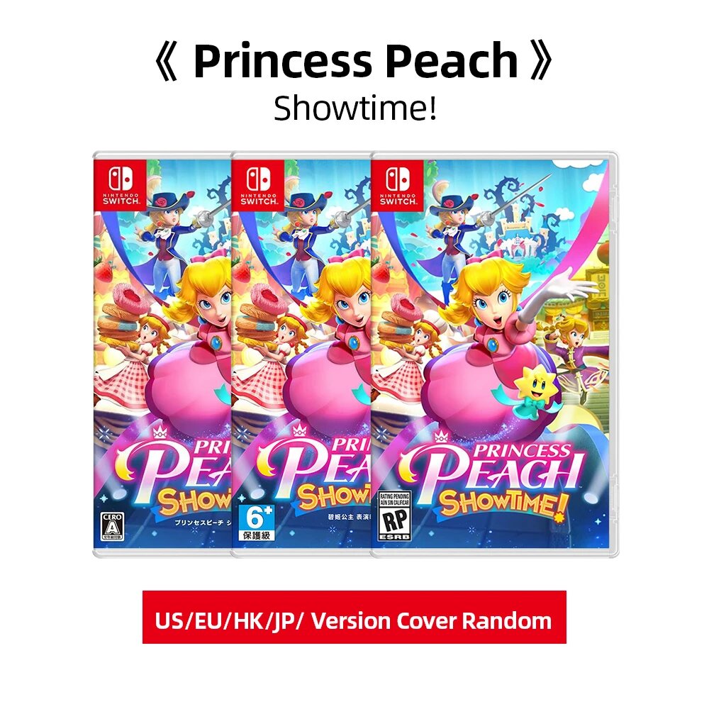 Игра Princess Peach: Show Time! для Nintendo Switch OLED Lite, Random Cover
