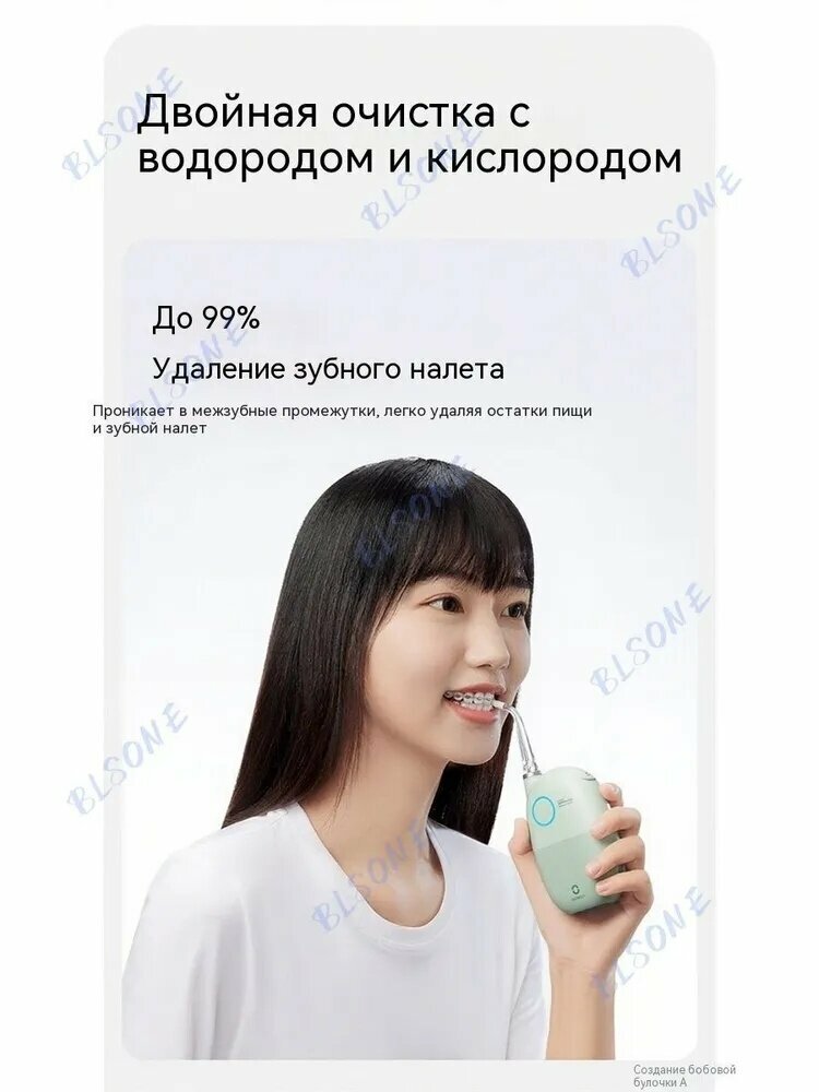 Ирригатор Oclean A10, зеленый — фото 1