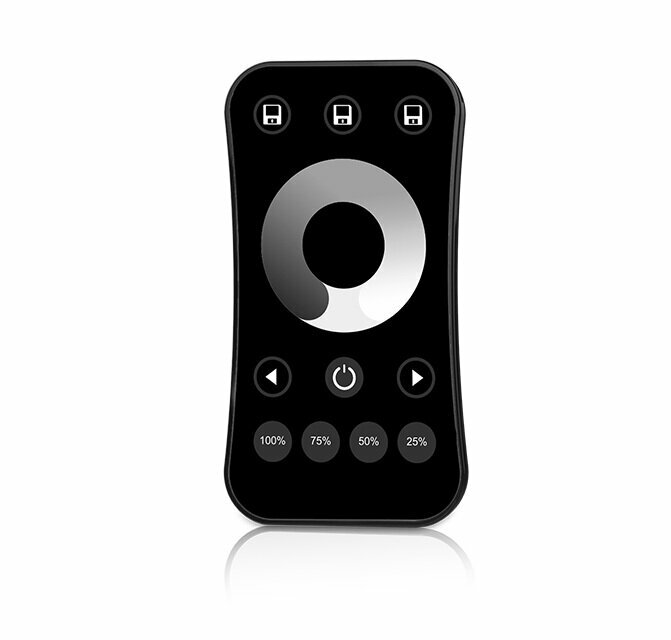 Пульт Arlight INTELLIGENT ARLIGHT Пульт SMART-801-52-1G-3SC-DIM Black (3V, 2.4G) (IARL, IP20 Пластик, 5 лет)