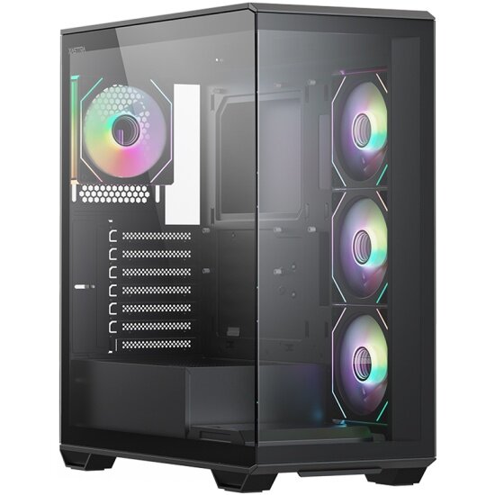 Корпус Xastra Q600 4ARGB-C10-UC, черный