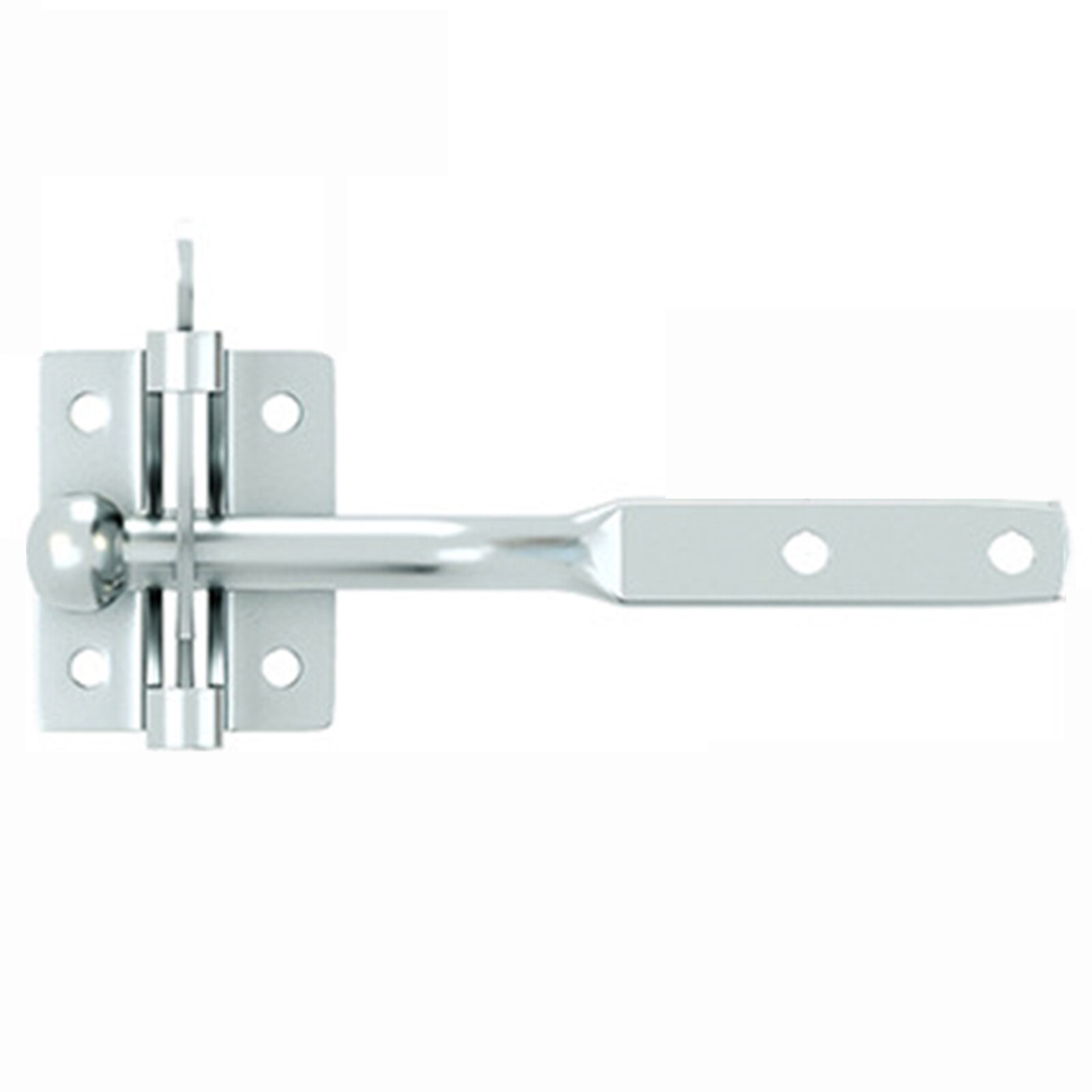 Замок для ворот и дверей, защелка из углеродистой стали, простая установка, универсальная фиксация для забора, деревянных ворот, межкомнатных дверей и окон