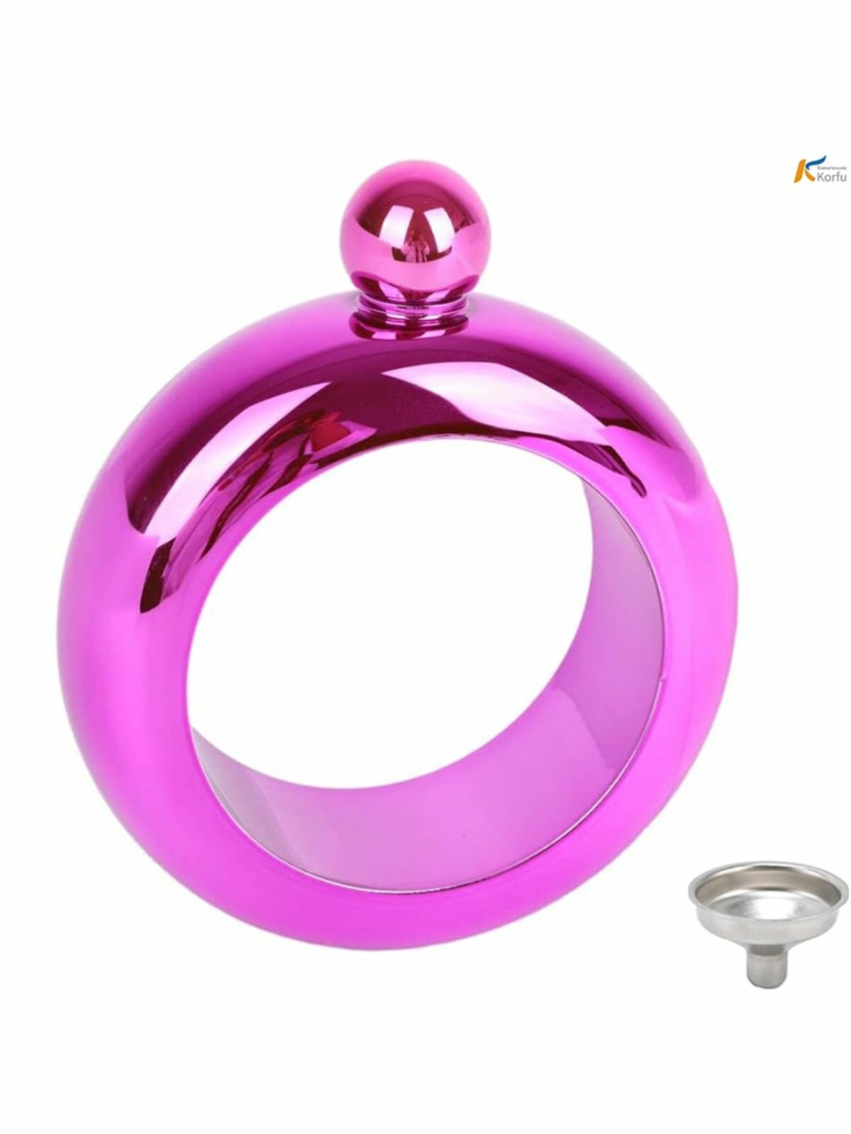 Чехол для фляги 100 мл фуксия