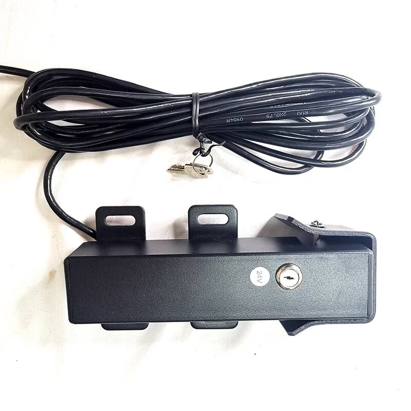 Электрический замок для открывания распашных ворот, прочные ворота для садового забора