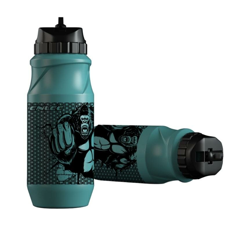 Обновить бутылку с водой, 650 мл, утечка пластиковая клетка, портативное питье, питьевая бутылка, Зеленый - Стиль орангутанга