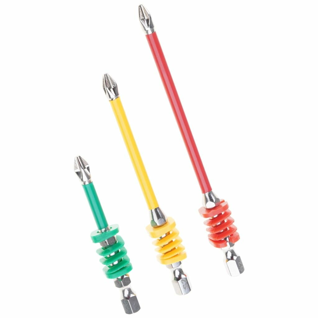 Перекрестная магнитная пружинная насадка для электродрели