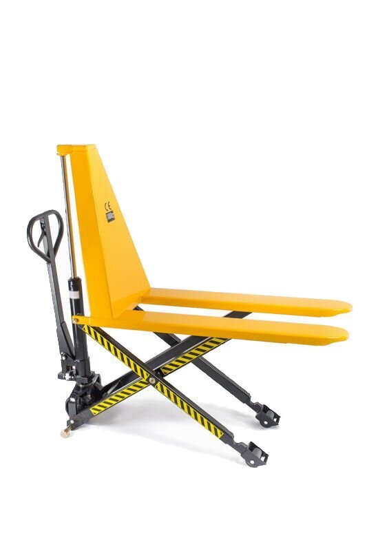 1181002 Тележка гидравлическая с ножничным подъемом 1000 кг 1150 мм полиуретановые колеса TOR HLS1000Q