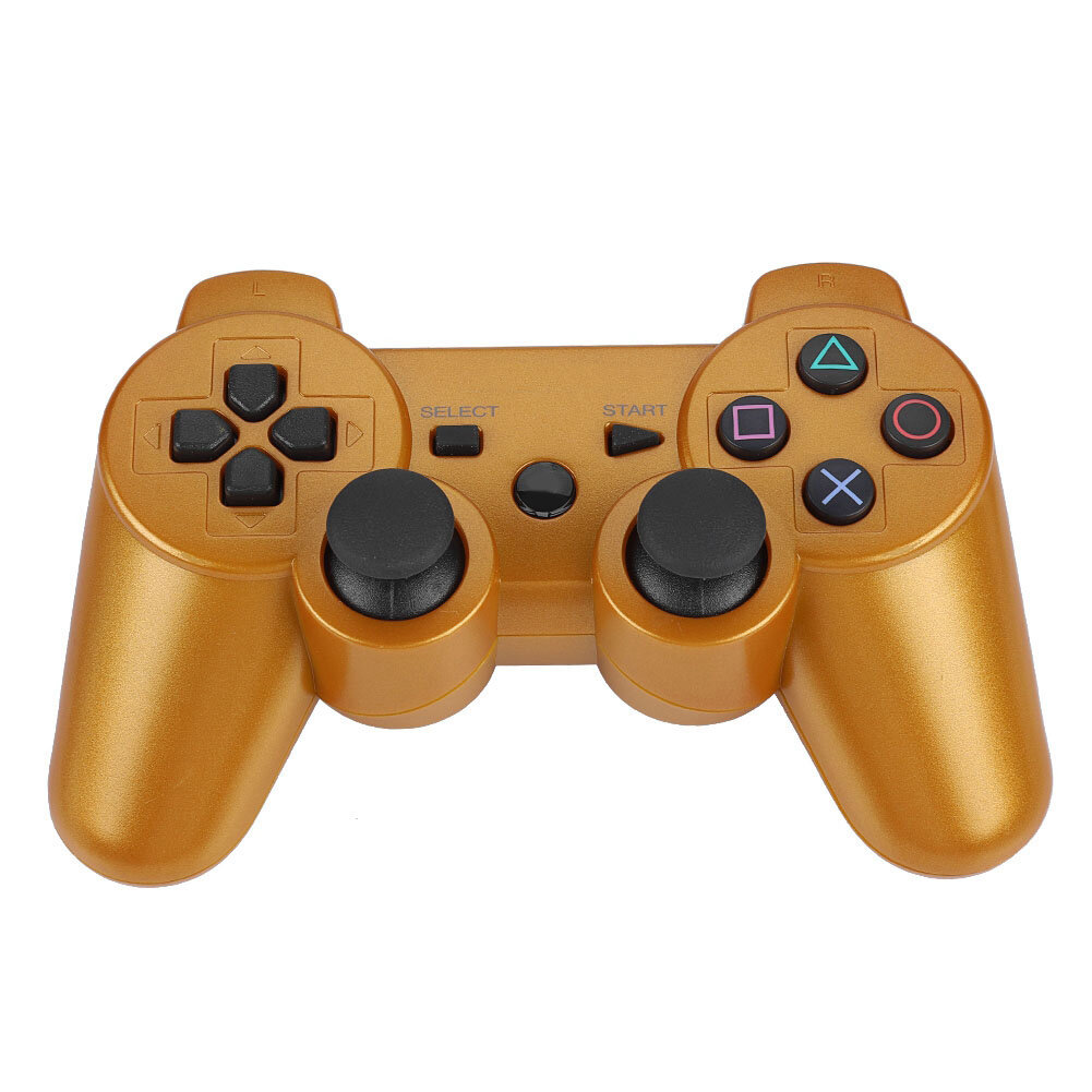 Беспроводная игровая контроллер Bluetooth Gamepad Полная игра для игр для PS3 (желтый)