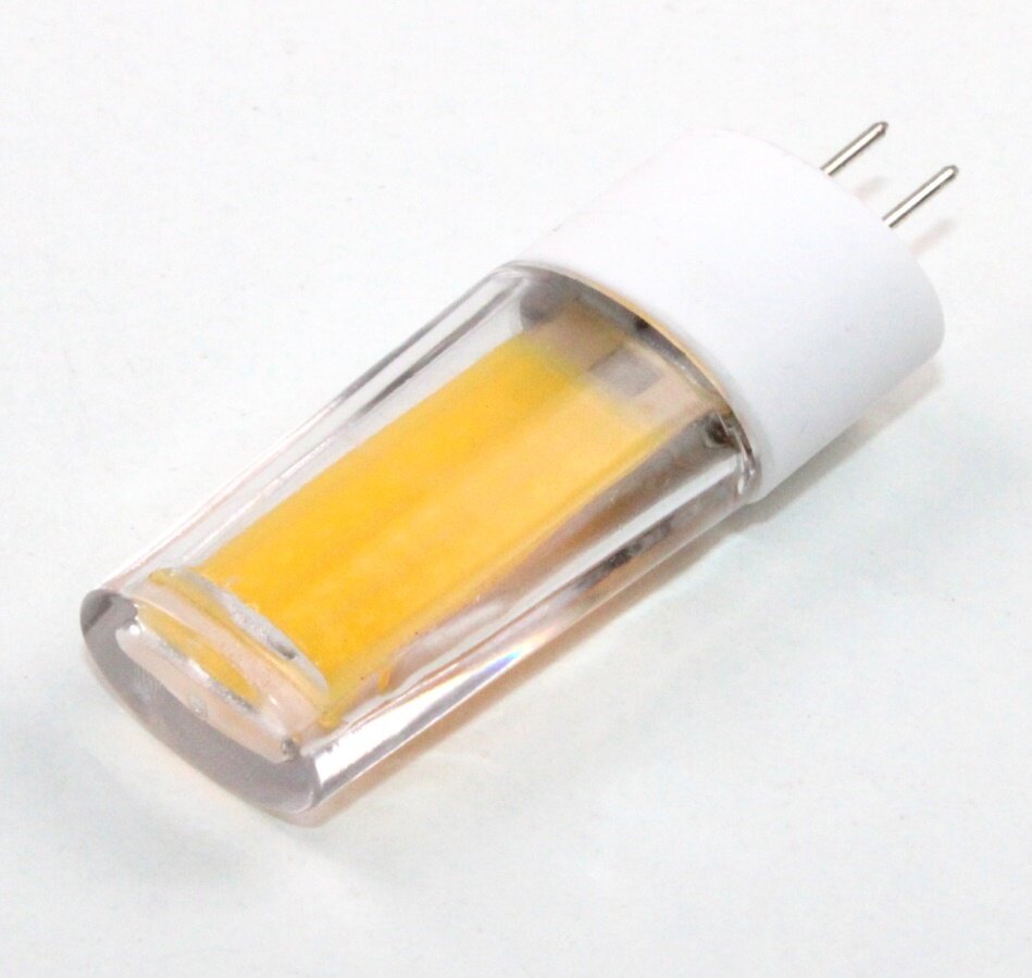 IEK G4 3W(285lm) 230В 3000К COB капсула, керамика 46x16 LLE-COB-3-230-30-G4, Лампа светодиодная