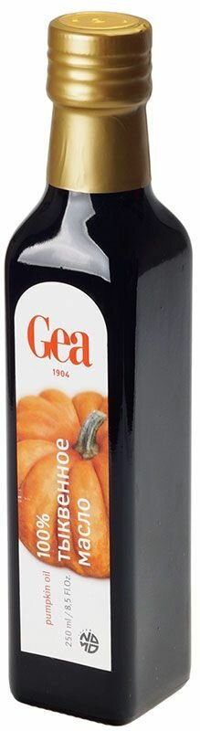 Масло тыквенное нерафинированное Словения Gea 250мл